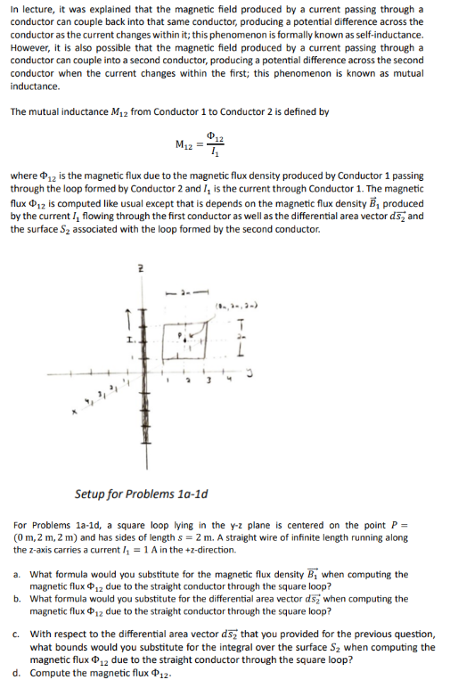 Solved In lecture, it was explained that the magnetic field | Chegg.com