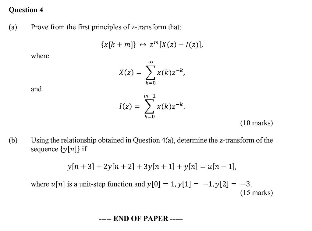 Solved Answer all questions. (Total 100 marks) Question 1 | Chegg.com