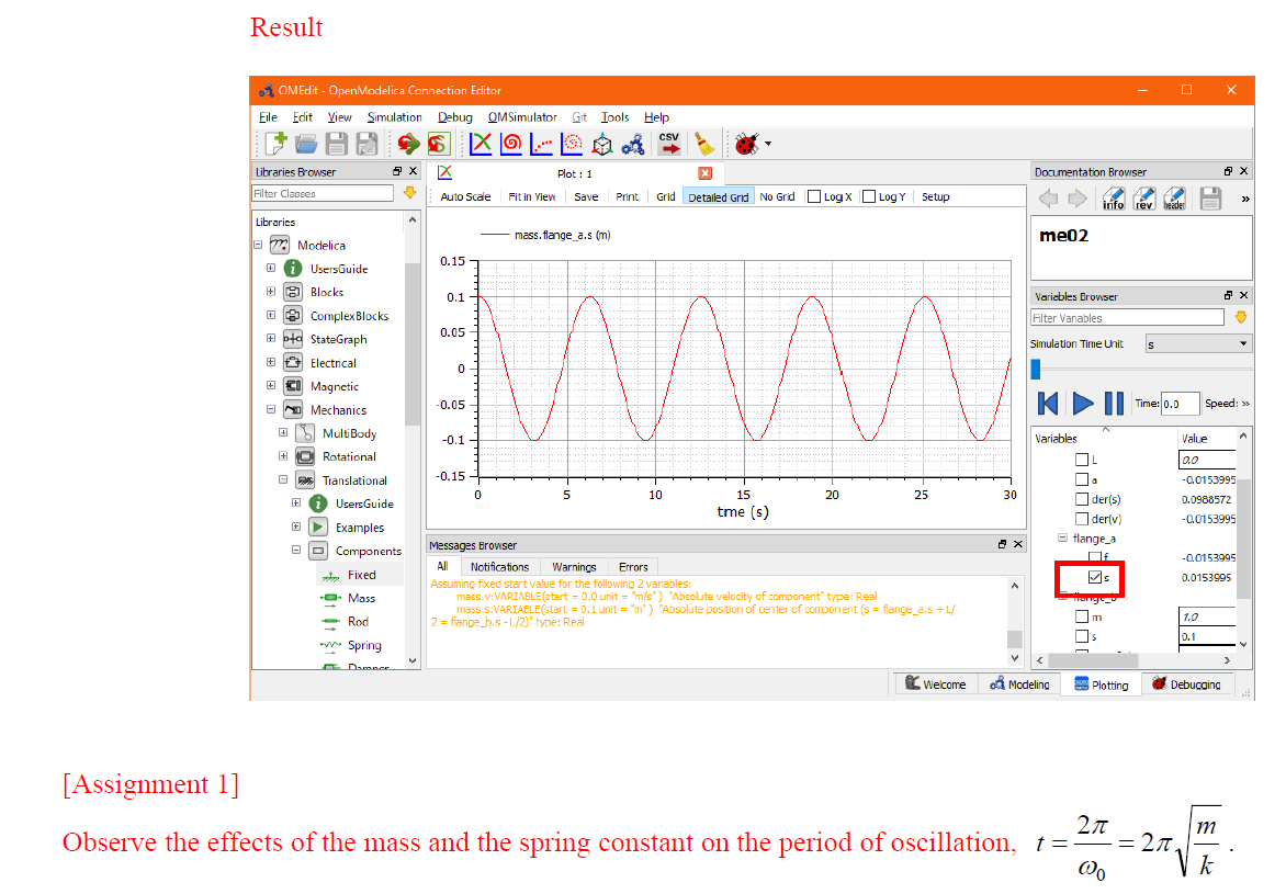 Solved Result Omedit Openmodelica Connection Editor Eile