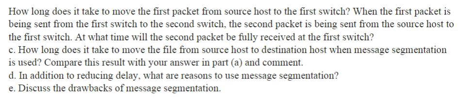 Solved In Modern Packet Switched Networks Including The 