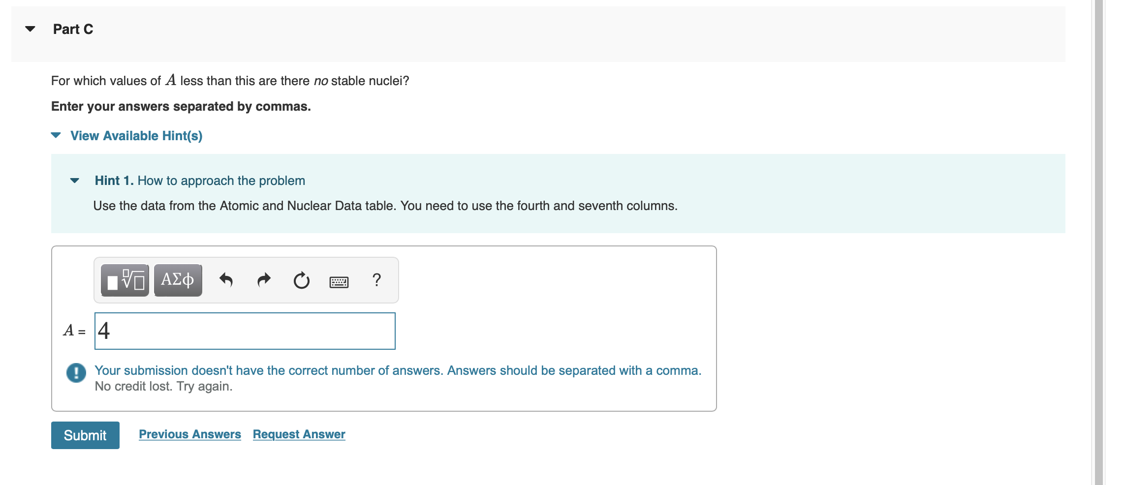 Solved For which values of A less than this are there no | Chegg.com