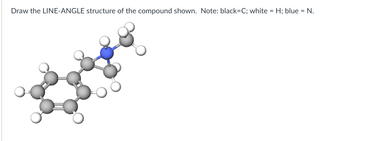 Solved Draw the LINE-ANGLE structure of the compound shown. | Chegg.com