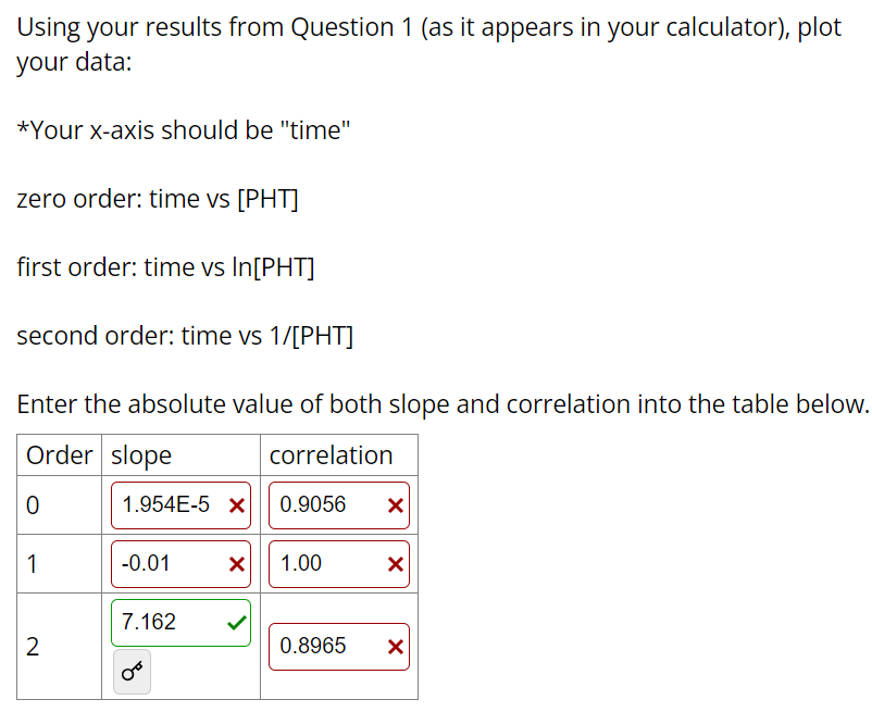 Part 1: Using the information given in part 1, Answer | Chegg.com