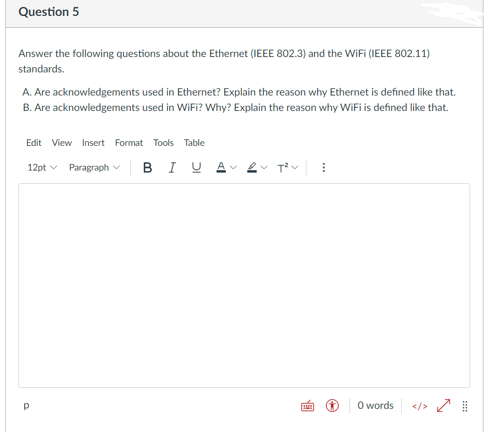 Solved Question 5 Answer the following questions about the | Chegg.com