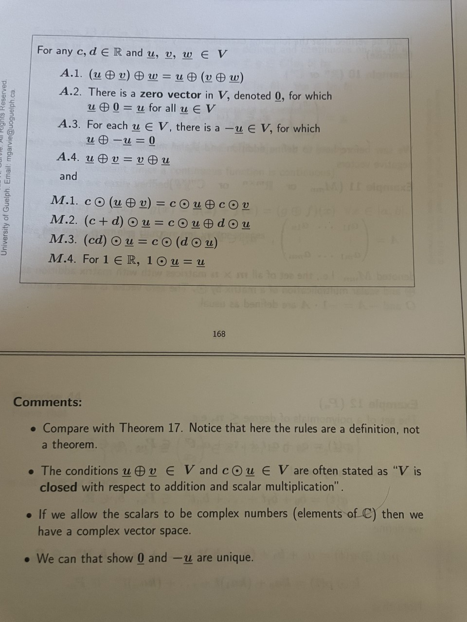 Solved 10M Let V be set of all ordered triples of real | Chegg.com