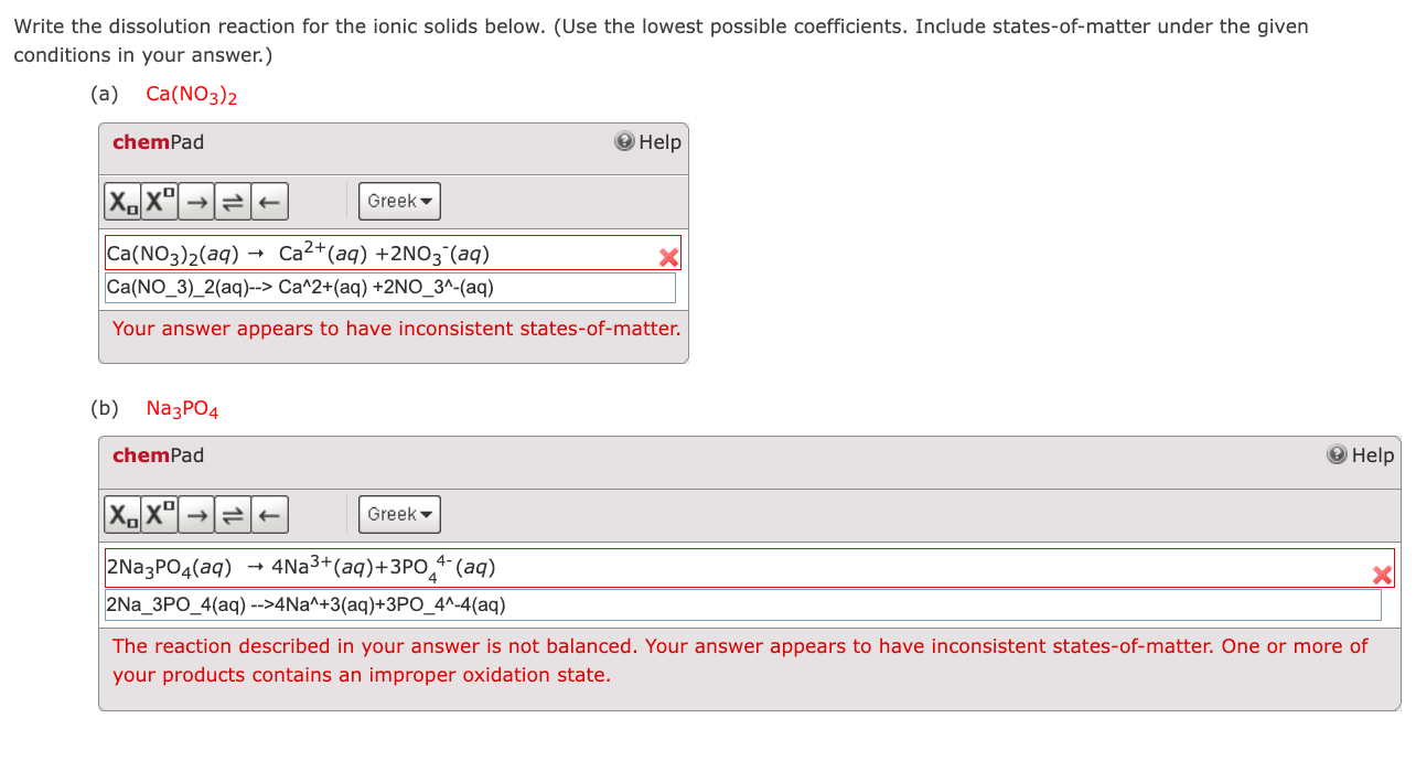 Solved Your answer contains one or more unexpected | Chegg.com