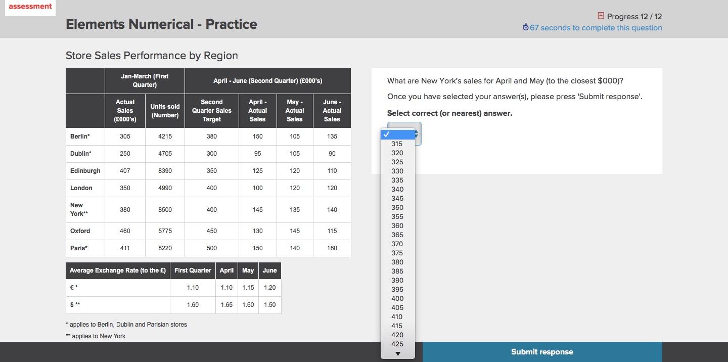 Solved assessment Elements Numerical - Practice E Progress | Chegg.com