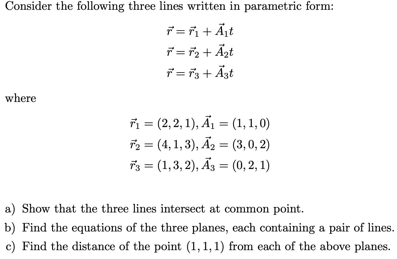 Solved Consider the following three lines written in | Chegg.com
