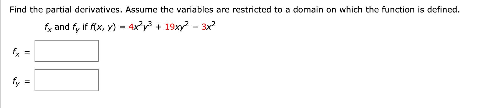 Solved Find the partial derivatives. Assume the variables | Chegg.com
