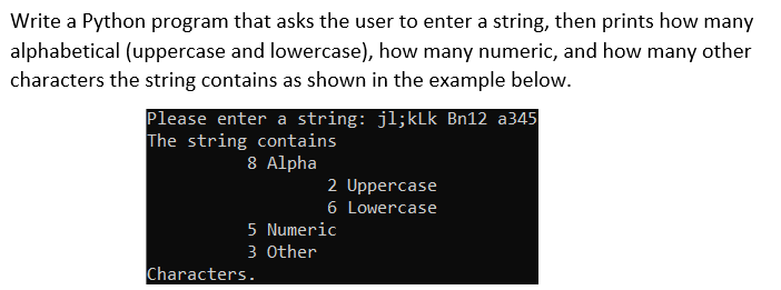 Solved Write a Python program that asks the user to enter a | Chegg.com