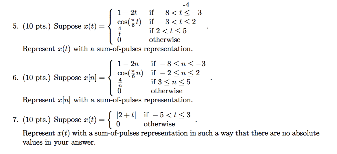 Solved t -4 1 - 2t if - 8 | Chegg.com