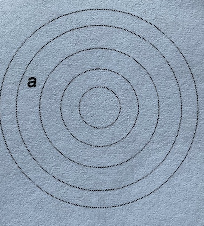 Solved An archery target is constructed of five concentric | Chegg.com
