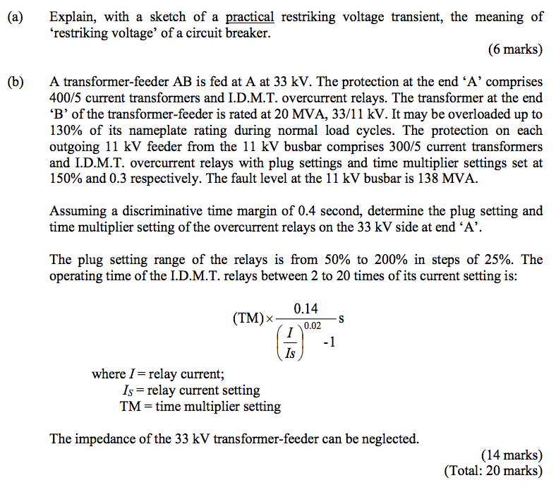 Solved (a) Explain, with a sketch of a practical restriking | Chegg.com