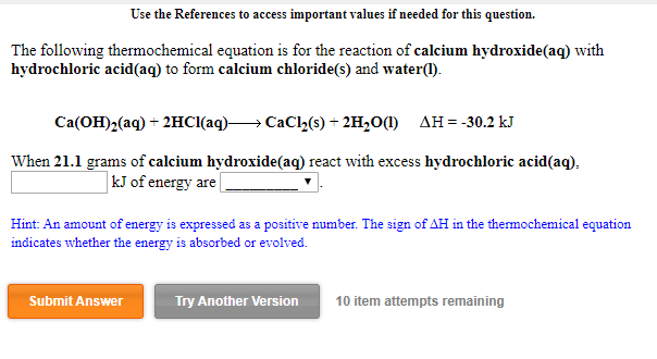 Solved Use the References to access important values if | Chegg.com