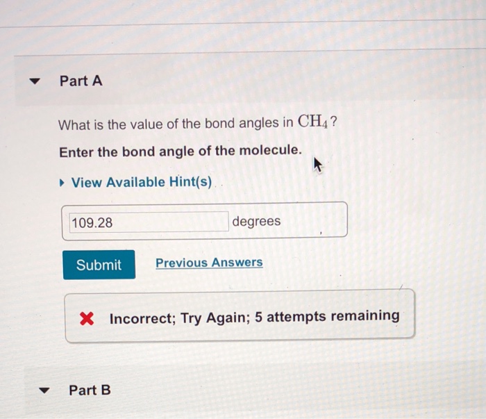 Solved Part D What is the value of the bond angle in I3? | Chegg.com