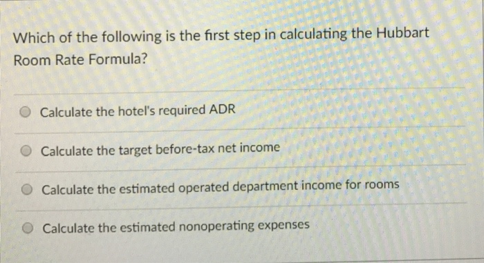 Solved Which of the following is the first step in | Chegg.com
