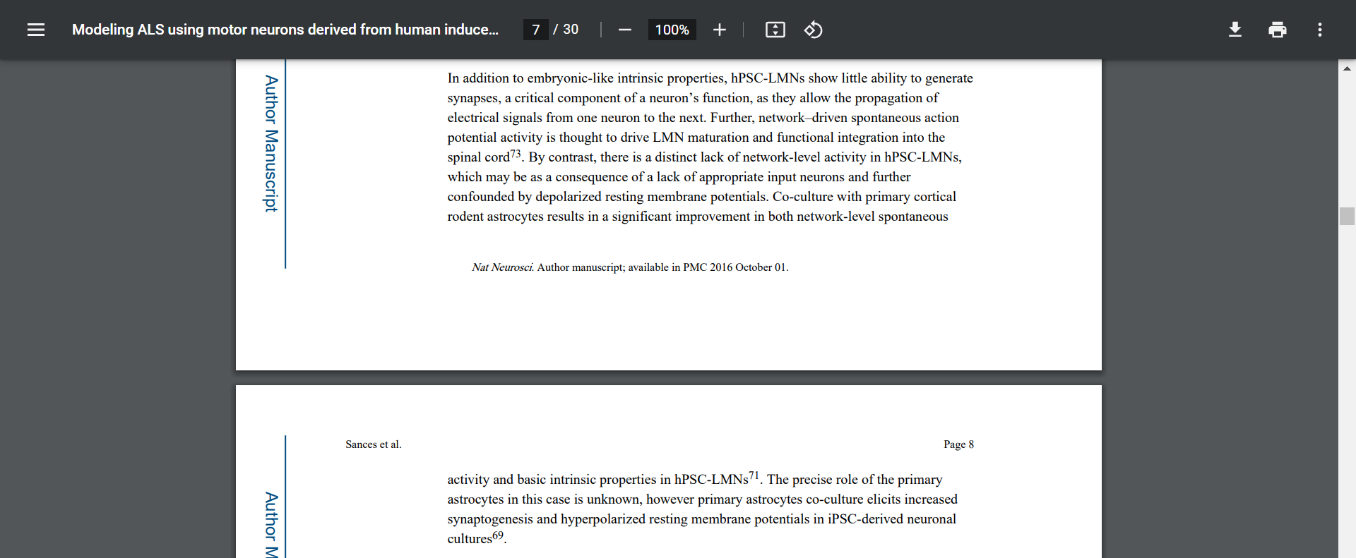 Solved Monitoring the electrophysiological status of MNs in | Chegg.com
