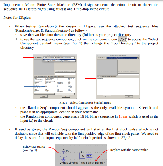 Implement a Moore Finite State Machine (FSM) design | Chegg.com