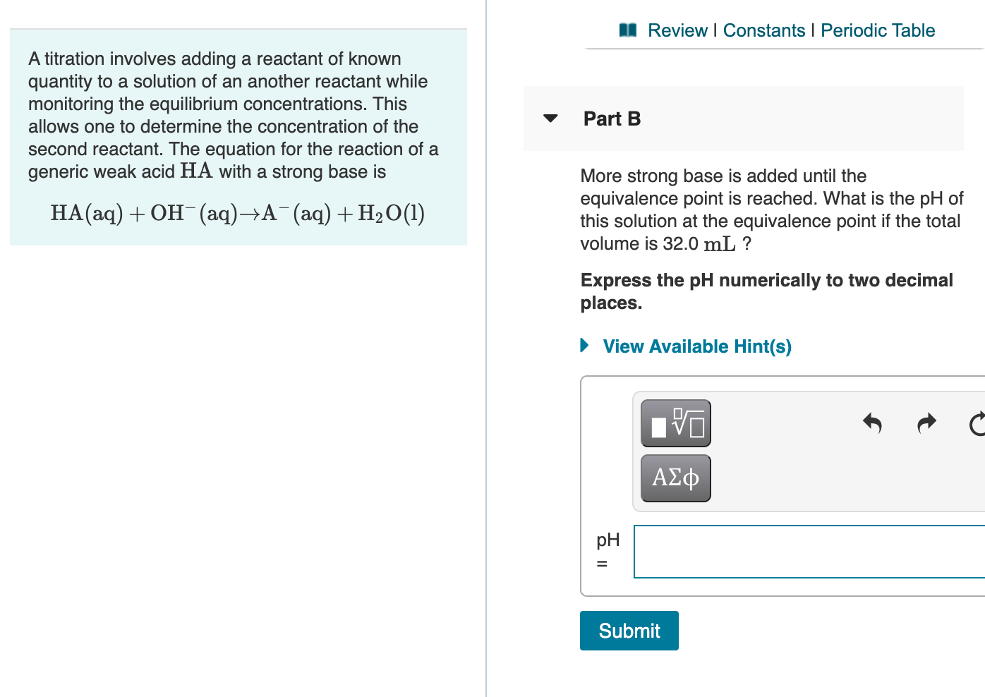 Solved More strong base is added until the equivalence point | Chegg.com