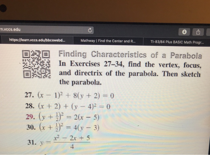 Solved n.vccs.edu 山 https://learn.vccs.edu/bbcswebd Mathway | Chegg.com