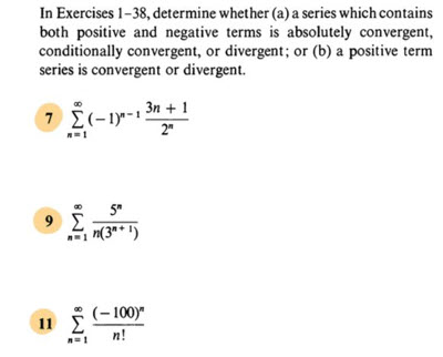 Solved In Exercises 1-38, ﻿determine whether (a) ﻿a series | Chegg.com
