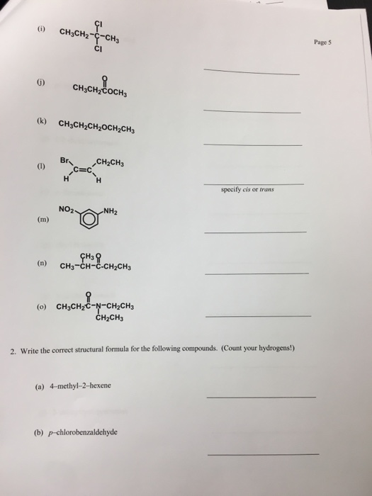 Solved CH3CH2C-CH3 Page 5 CI G) CH3CH2COCH3 (k) | Chegg.com