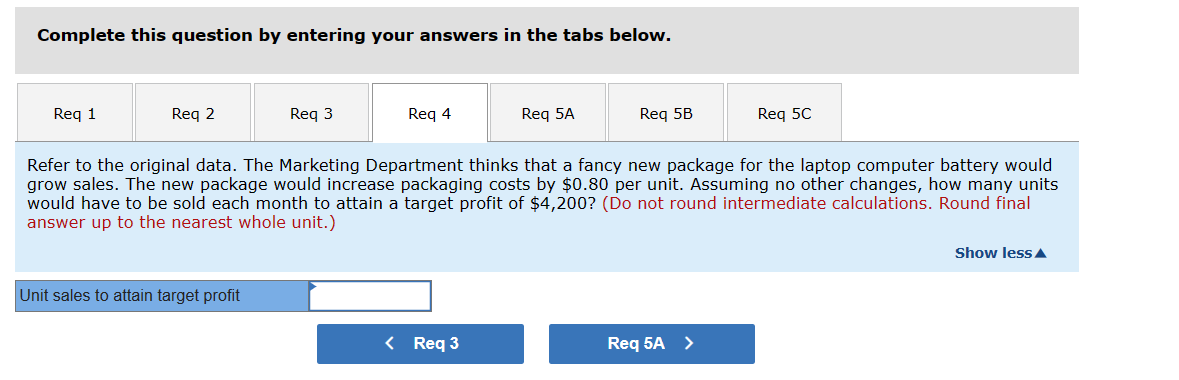 Solved Problem 5-22 (Algo) CVP Applications; Contribution | Chegg.com