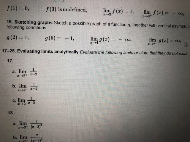 Solved f(1) 0, f (3) is undefined, lim f () 1, lim f (a) | Chegg.com