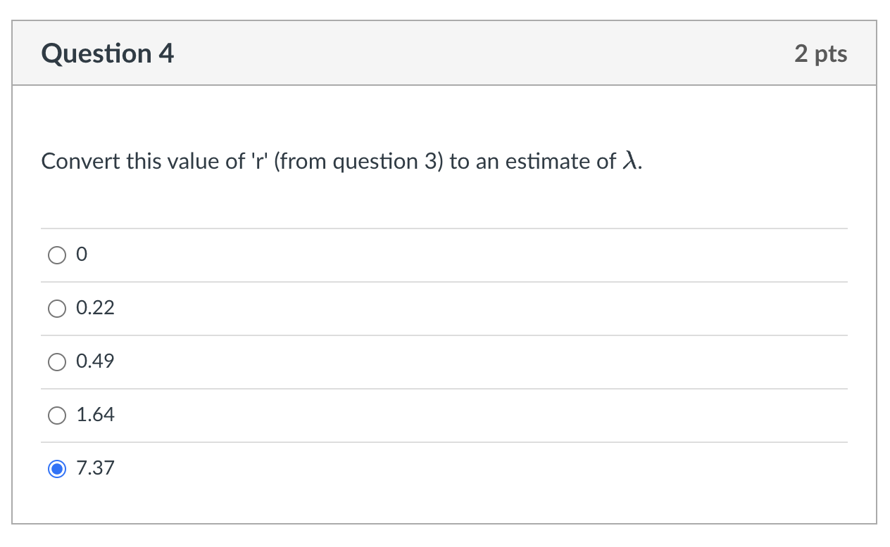 Solved For questions 3-6, consider the following. | Chegg.com
