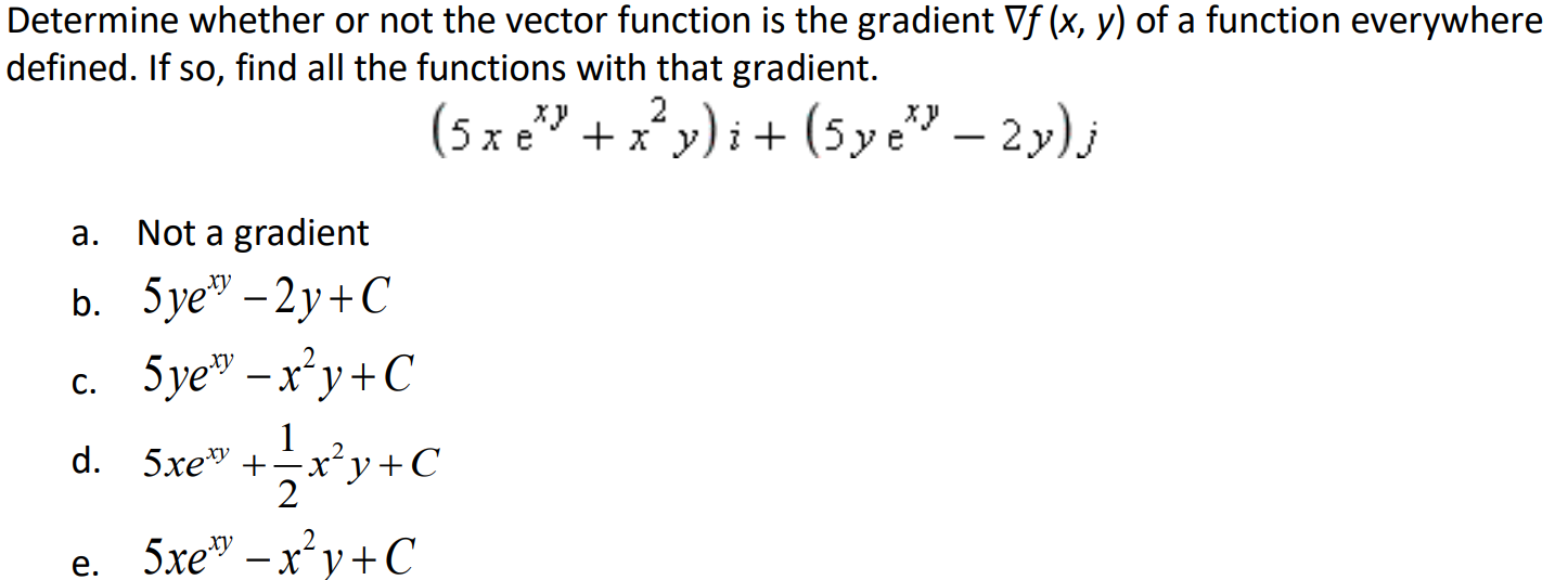 Solved Determine whether or not the vector function is the | Chegg.com