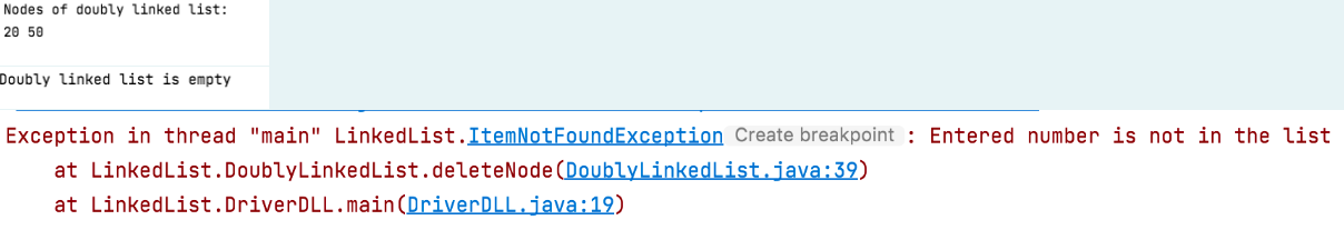 Solved Create a doubly linked list for storing integers. In | Chegg.com