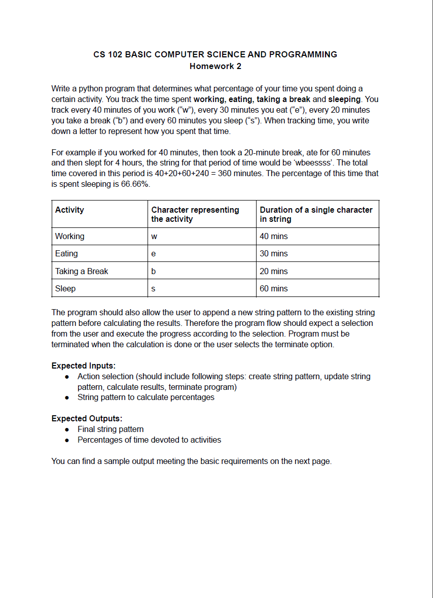 Solved Sample Output: 1. Create new string pattern 2. Add | Chegg.com