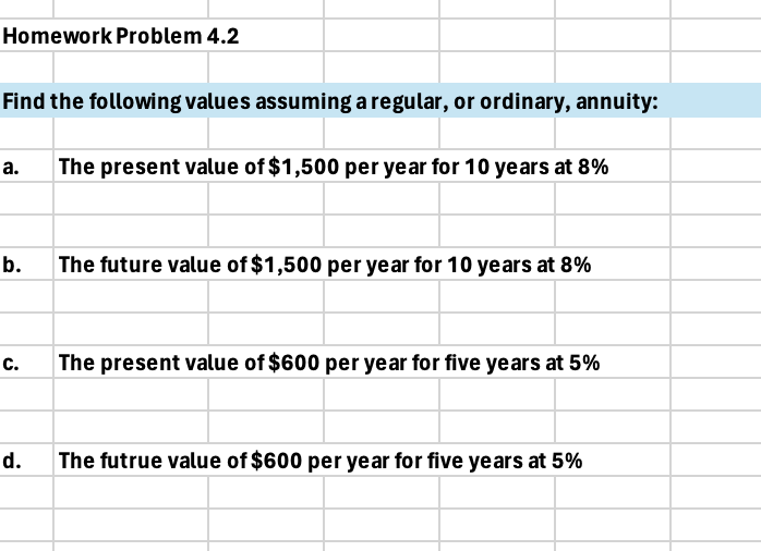 Solved Show me the steps to solve Homework Problem 4.2Find | Chegg.com