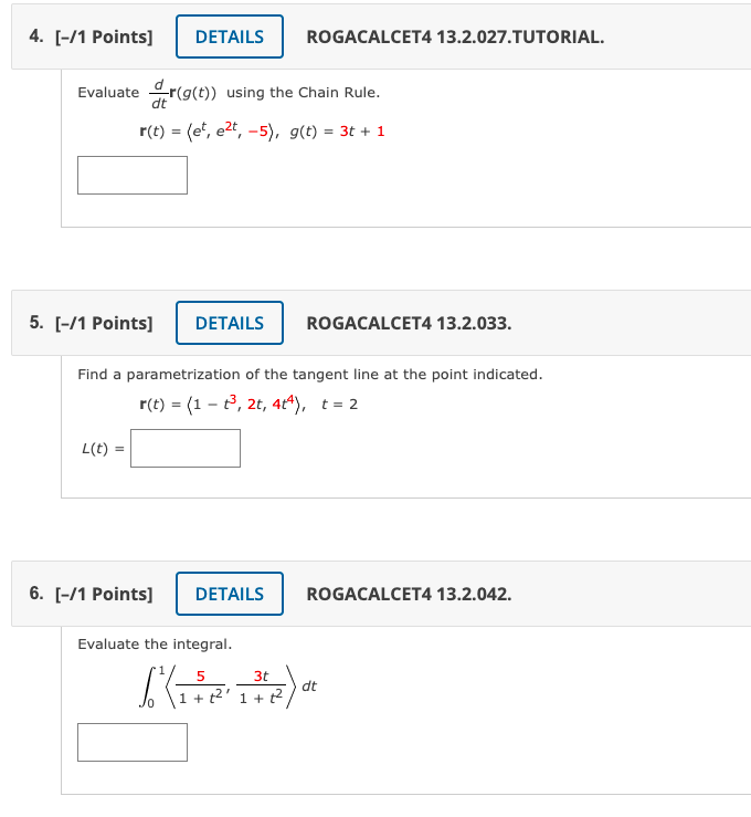 Solved 4. [-/1 Points] DETAILS ROGACALCET4 13.2.027. | Chegg.com