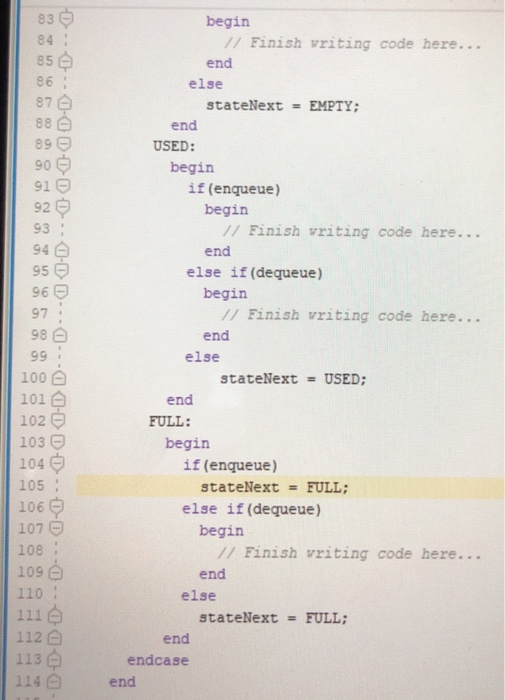 Solved 23 module Circular Queue ( 24 25 26 27output | Chegg.com