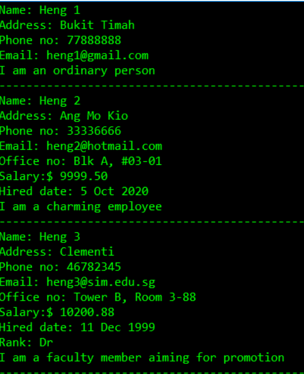 Solved Design classes to explore the relationship between | Chegg.com