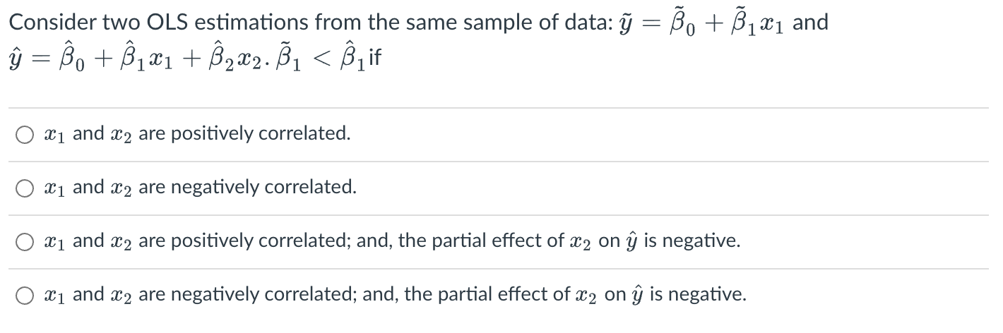 Solved 1. The sample average of the residuals is zero and so | Chegg.com