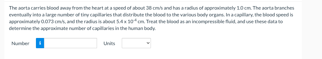 Solved The aorta carries blood away from the heart at a | Chegg.com