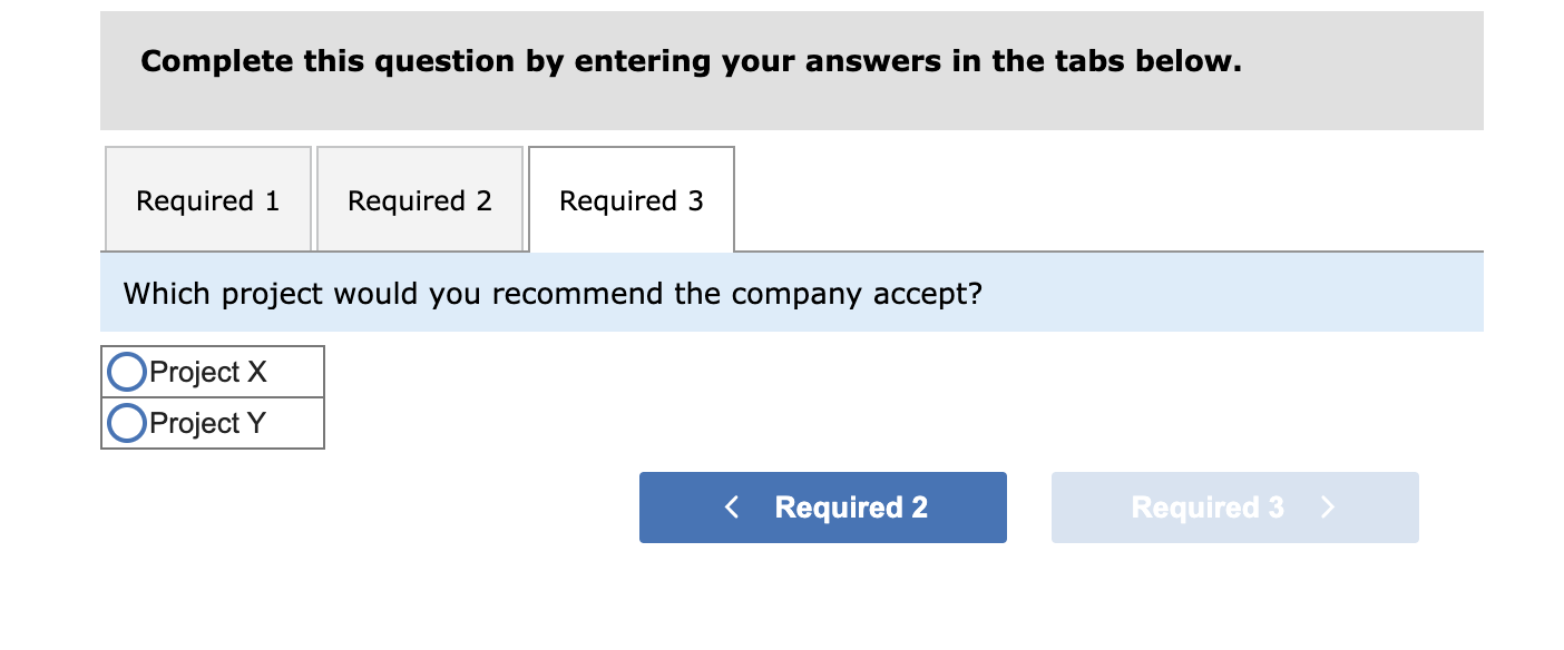 Solved Exercise 14-14 (Algo) Comparison of Projects Using | Chegg.com