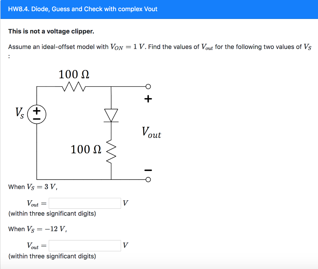 Assume an ideal-offset model with VON-0.2 V for the | Chegg.com