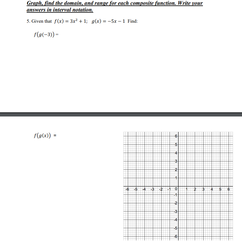 Solved Graph, find the domain, and range for each composite | Chegg.com