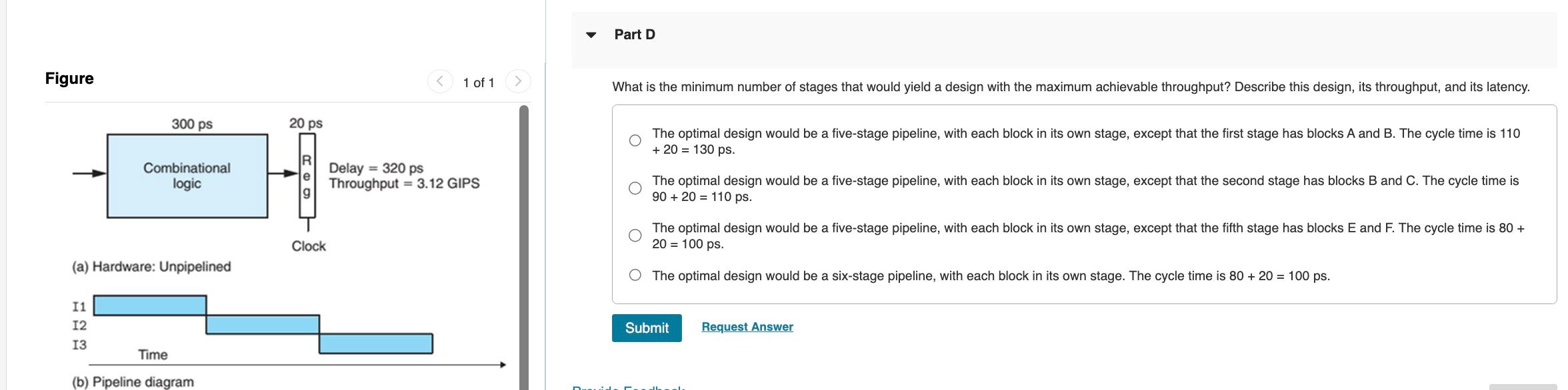 Solved What is the minimum number of stages that would yield | Chegg.com