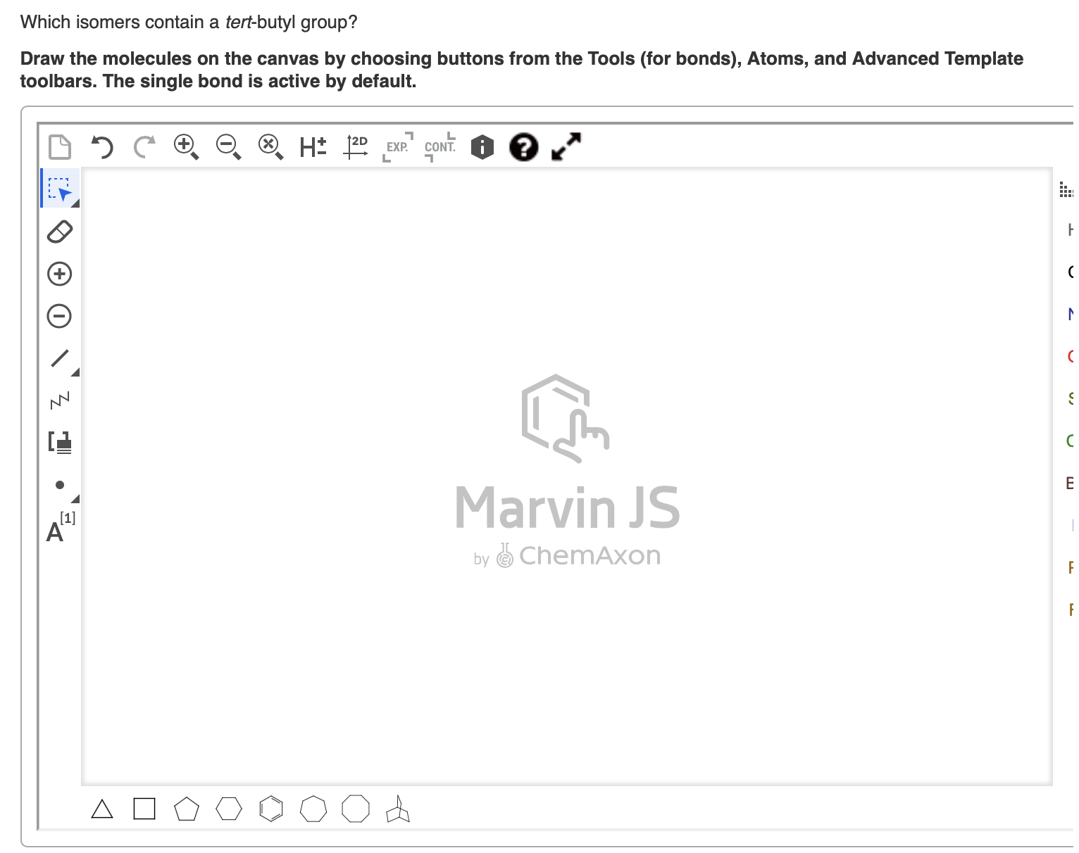 Which isomers contain a tert-butyl group from the 18 | Chegg.com