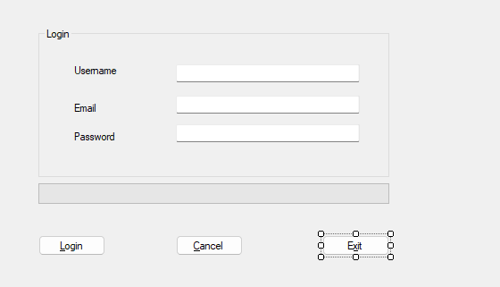 Solved So I am trying to format a login page for C# using an | Chegg.com