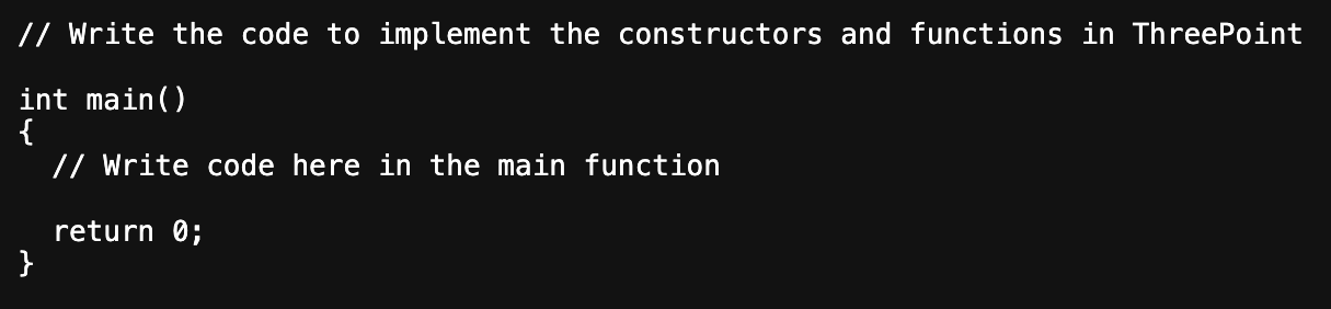 Solved 15.3 (Extend MyPoint) In Programming Exercise 9.4, | Chegg.com