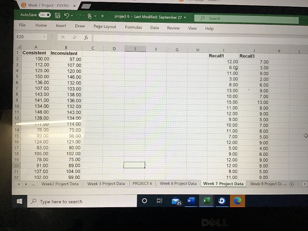 Solved is week, you will first look to see whether the type | Chegg.com