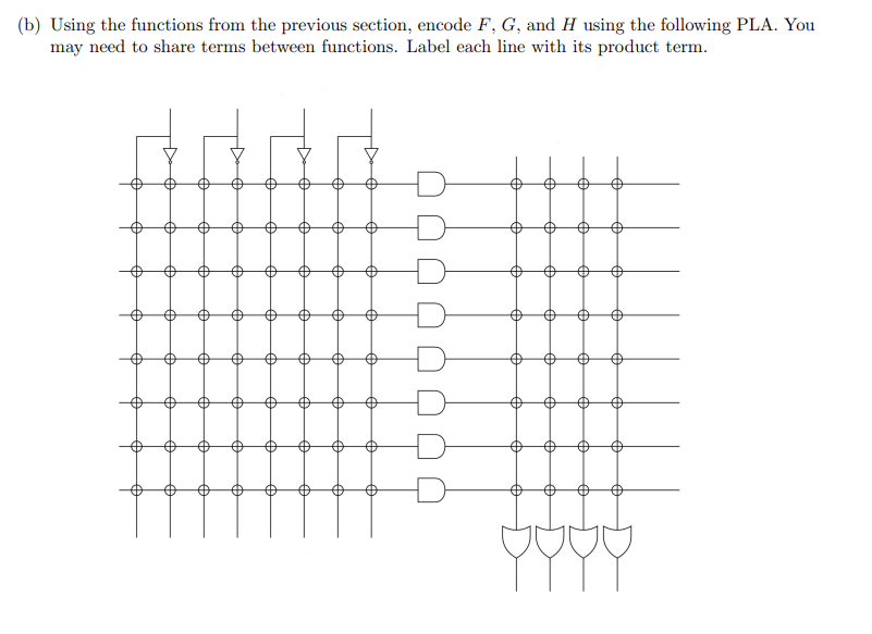 5. For the following functions, program a ROM and | Chegg.com