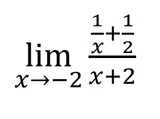 Solved limx→-21x+12x+2 | Chegg.com