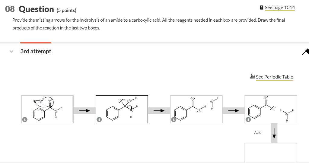 Solved 08 Question (5 points) @ See page 1014 Provide the | Chegg.com