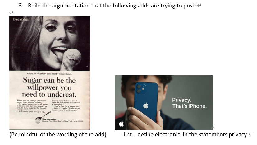 Solved 1. Build 4 arguments with at least three premises | Chegg.com